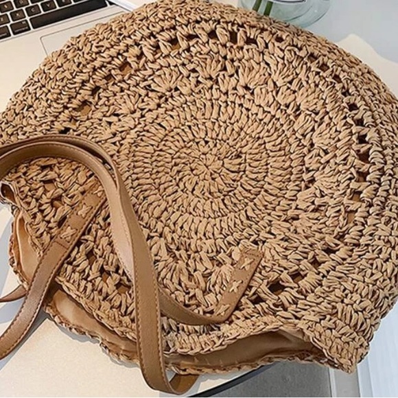 SHEIN | Bags | Shein Minimalist Straw Bag | Poshmark